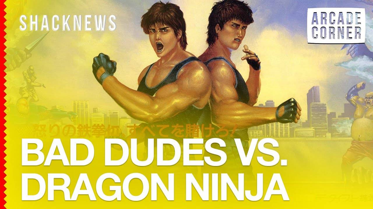 Bad Dudes Vs Dragon Ninja // MAME // Arcade Machine // Аркадный Автомат // 1440p, 60 fps