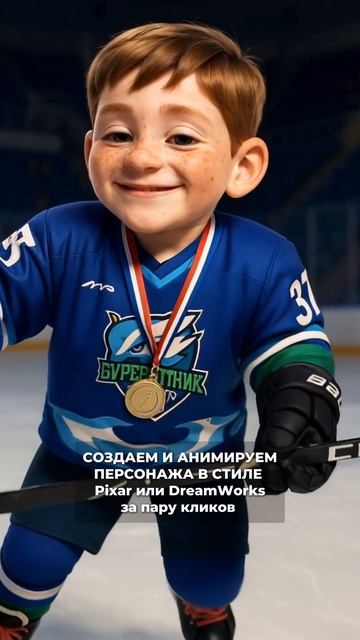 3D-персонаж в стиле Pixar или DreamWorks с помощью нейросети / ИИ / читай описание