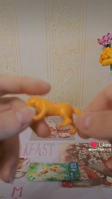 киндер сюрприз натюнс гепард