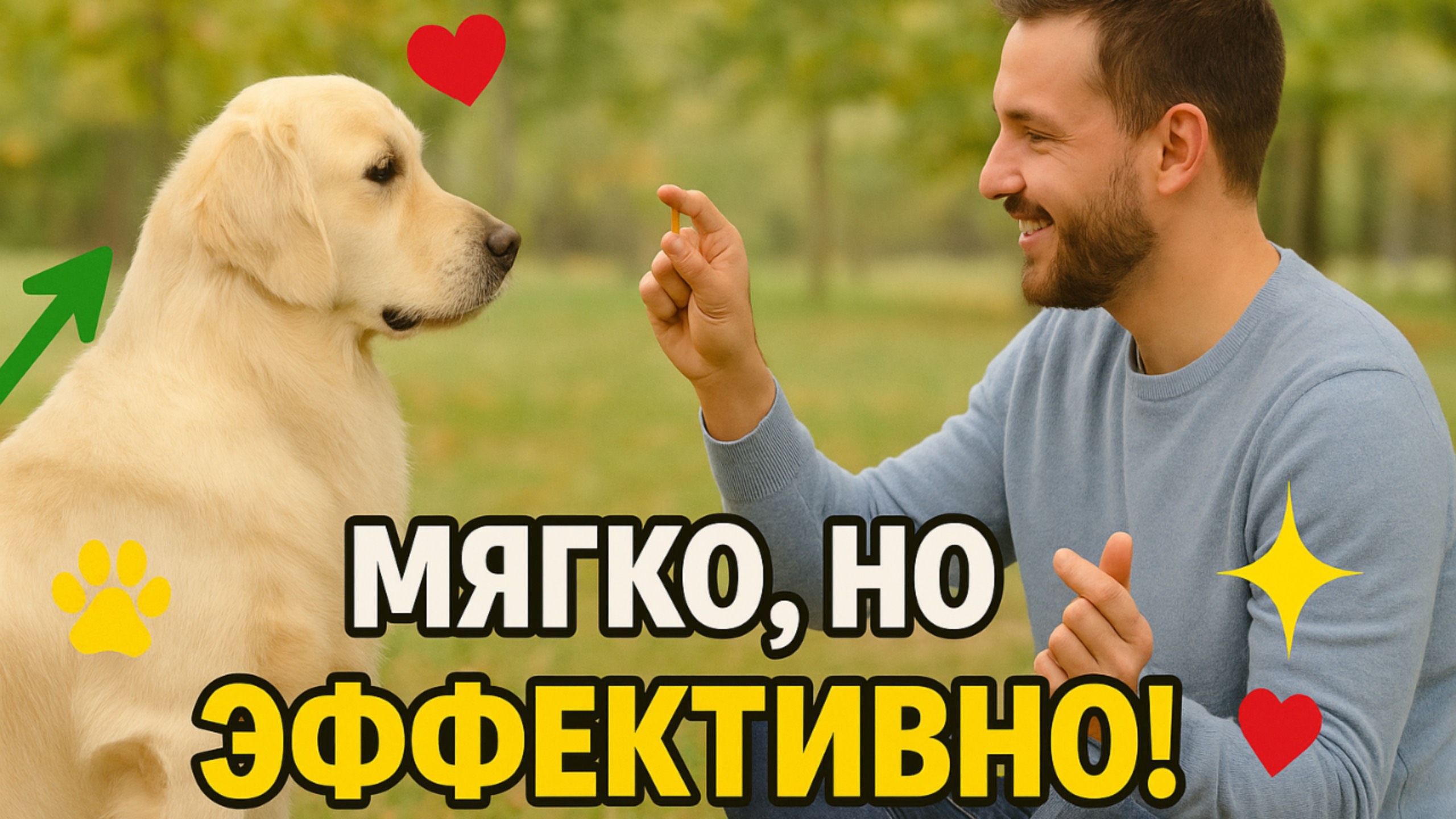 🐶🐱 Как дрессировать собаку мягко и эффективно ?