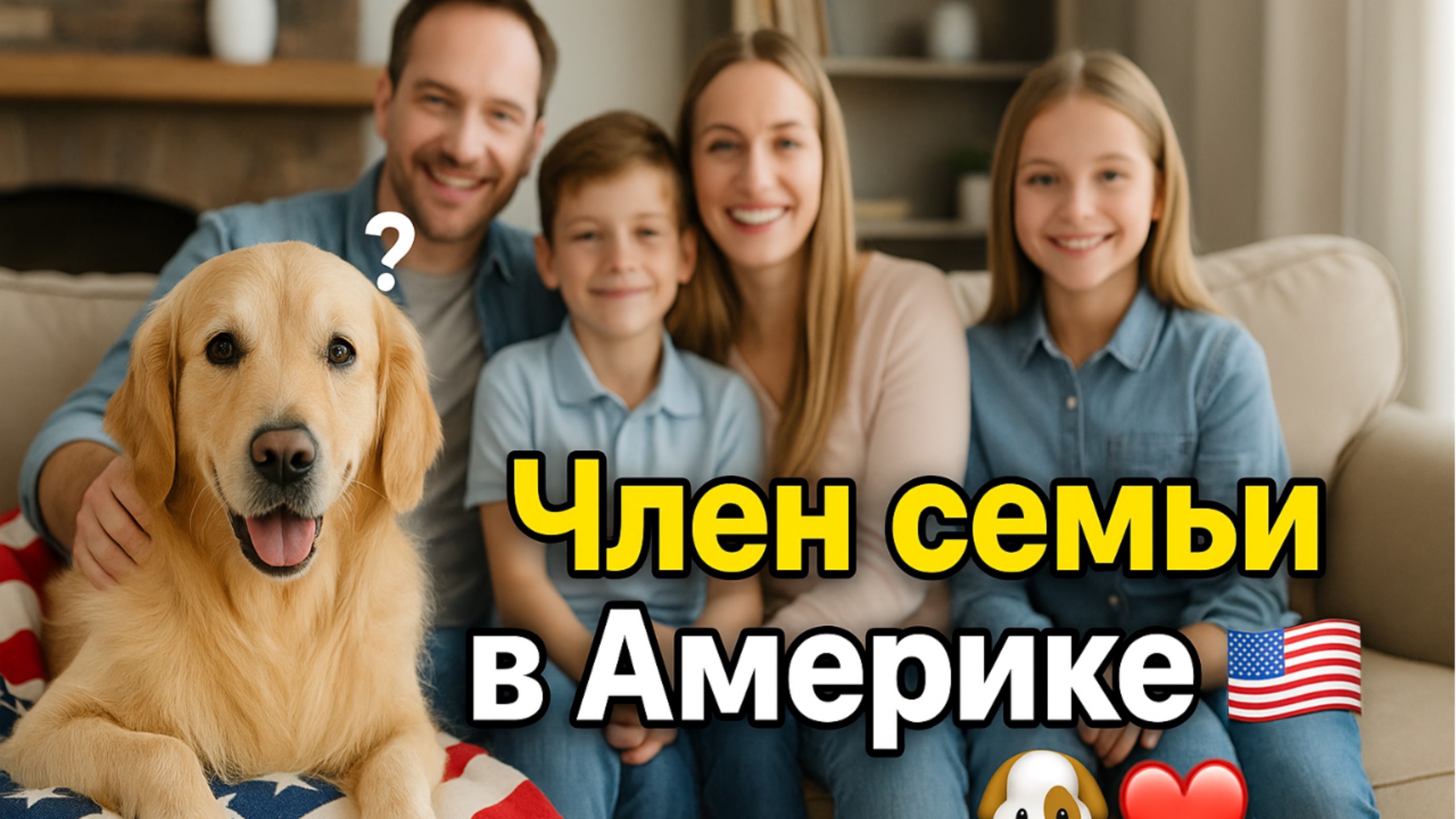 Собаки в Америке — настоящие члены семьи!
