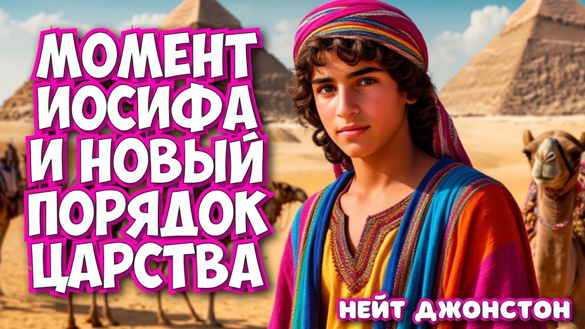 МОМЕНТ ИОСИФА И НОВЫЙ ПОРЯДОК ЦАРСТВА
Нейт Джонстон