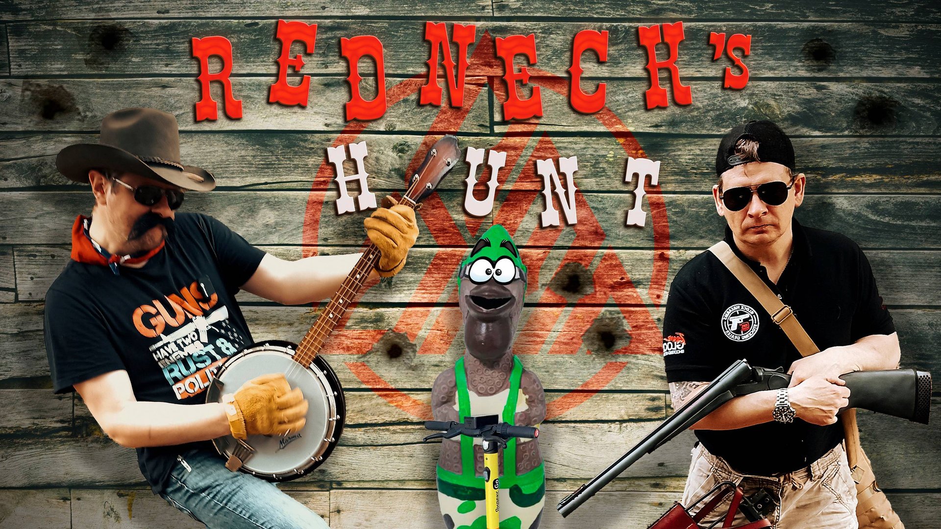 Redneck's Hunt. Охота на петухов и динозавров по-взрослому.