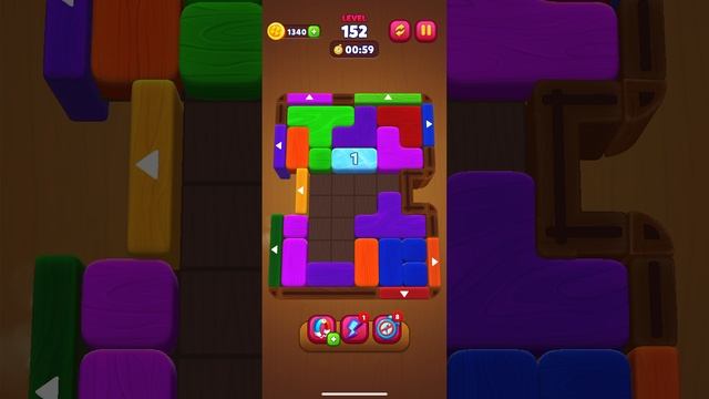 unblock jam puzzle уровень 152