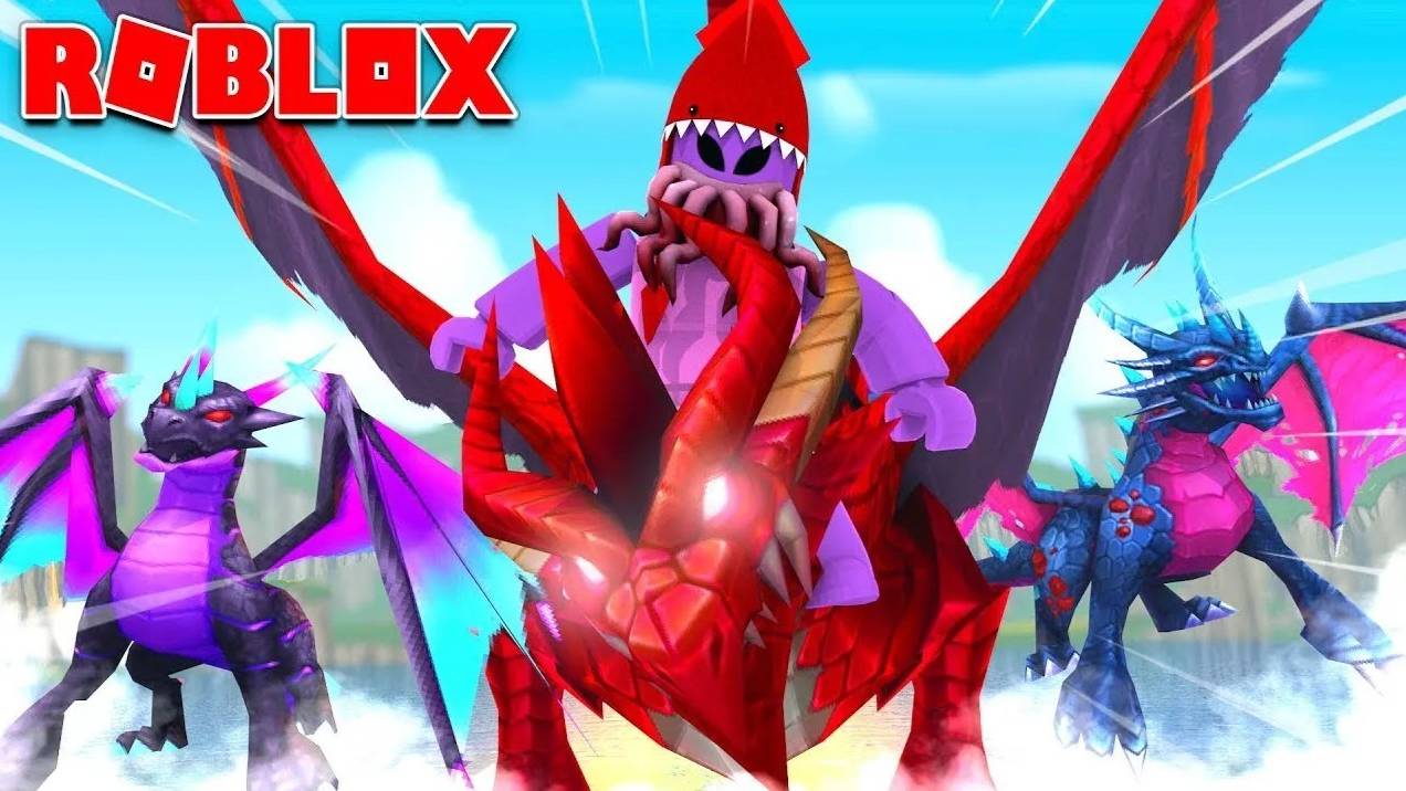 ЭВОЛЮЦИЯ ДРАКОНА [Симулятор борьбы с драконами] ROBLOX