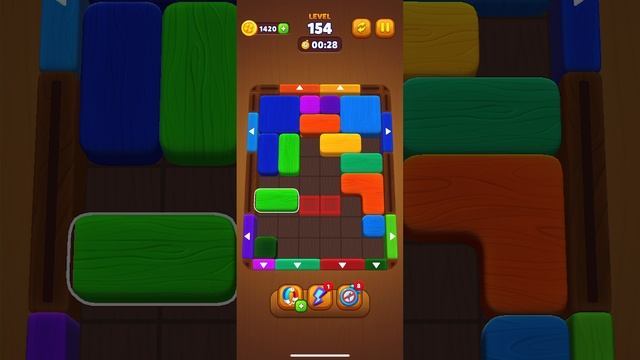 unblock jam puzzle уровень 154