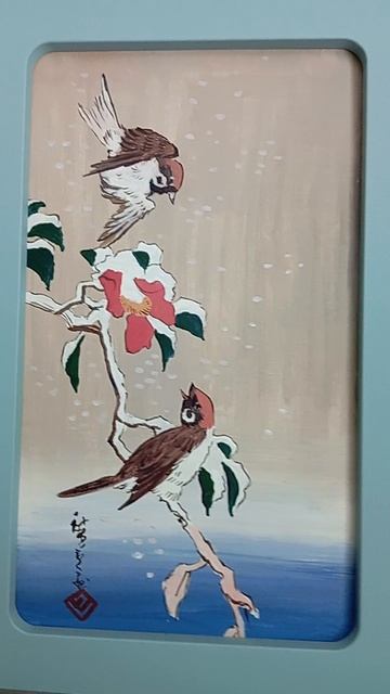 По гравюрам Хиросигэ. Зимняя серия.