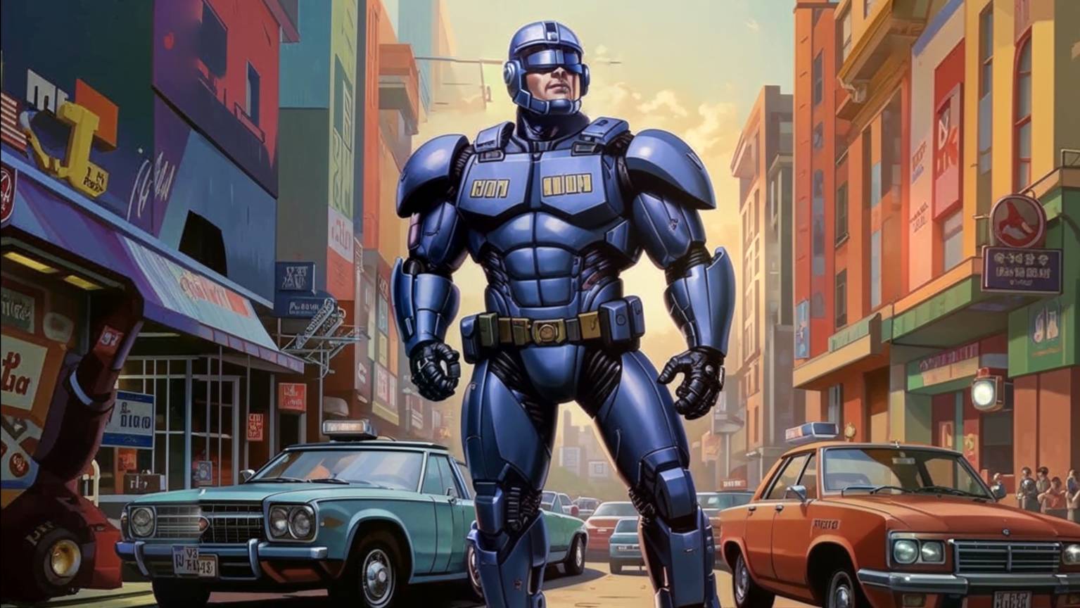 Робокоп выполняет задания - преступникам не уйти от наказания. Прохождение RoboCop (NES/Dendy).