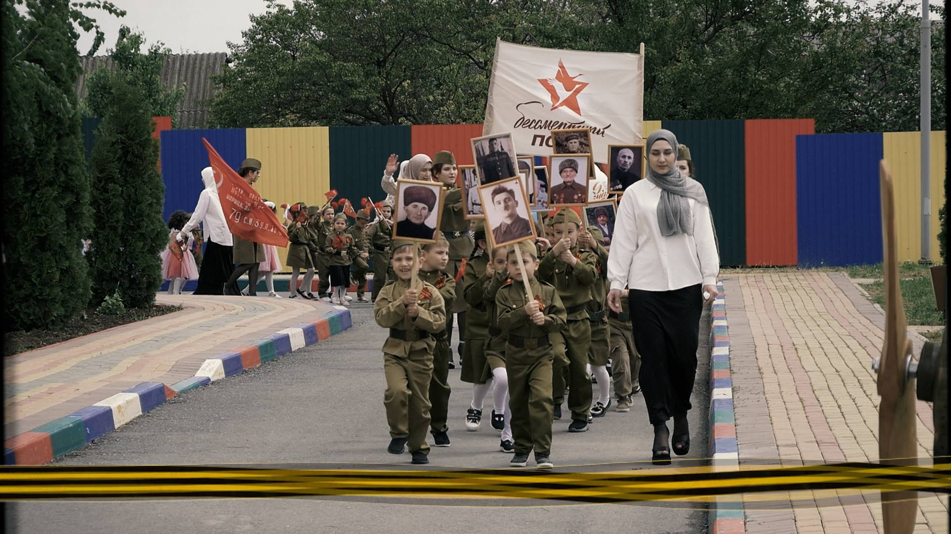 ГБДОУ Детский садик №6 "Лучик" Бессмертный полк 6.05.2025.