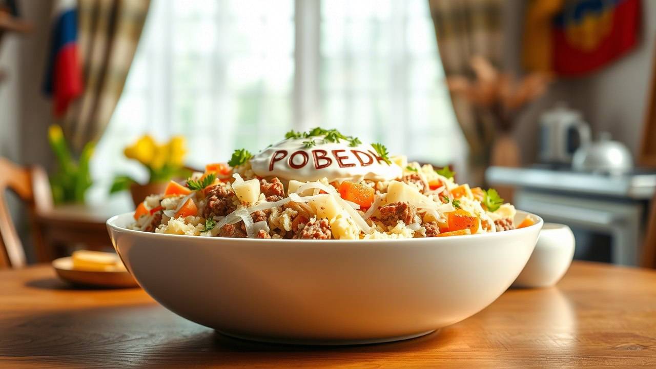 Один укус — и Вы влюбитесь: как приготовить Салат «Победа», который всегда расходится первым!