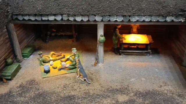 Макет "Полевая жизнь солдата" масштаб 1:35
