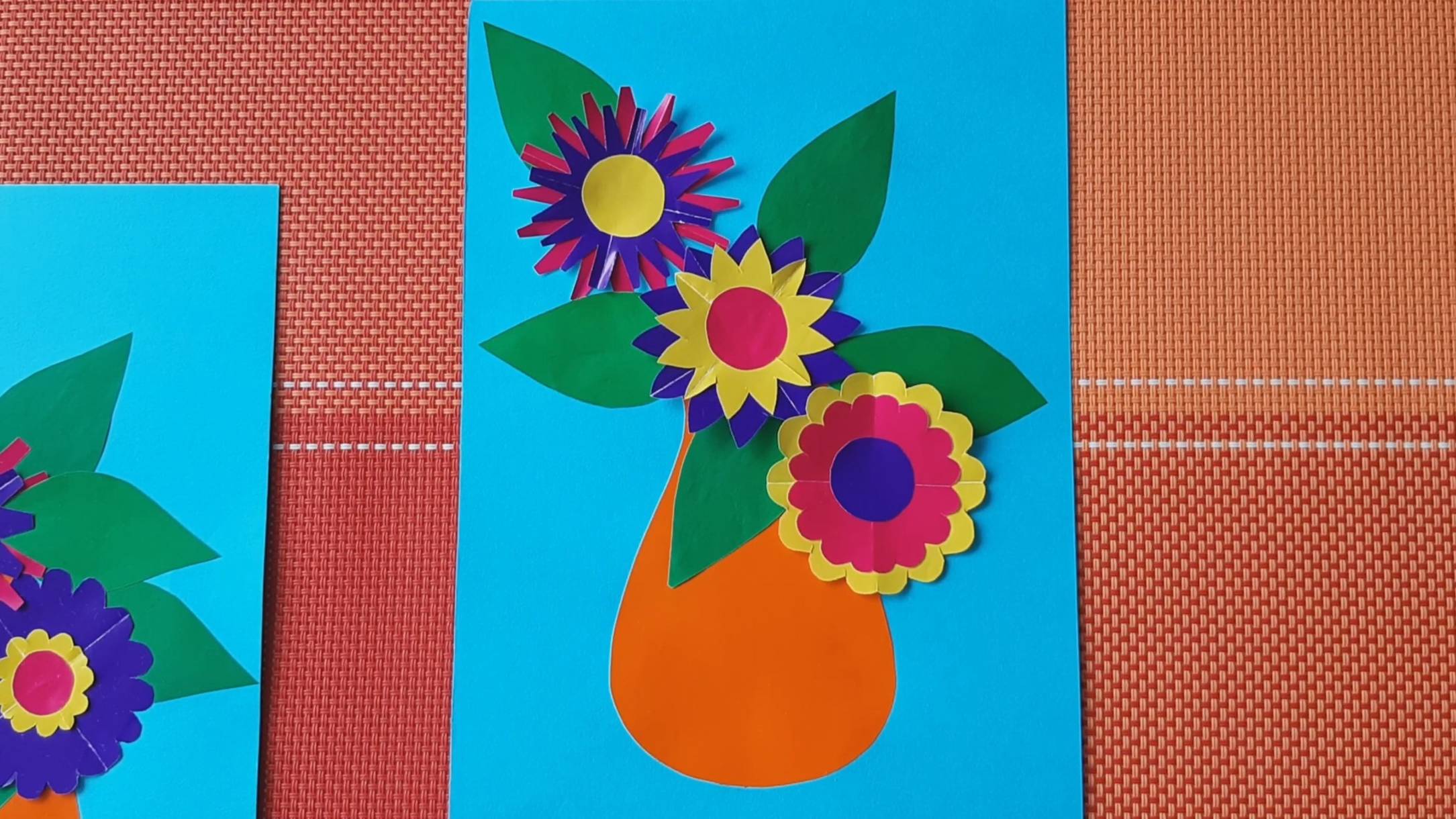 🚀Шаблон. Для чего он нужен? Аппликация "Праздник цветов". 1 класс