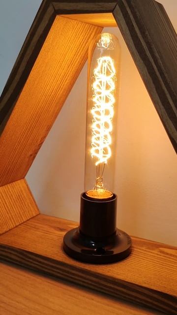 Светильник настольный WL13/1 Light Oak в стиле лофт