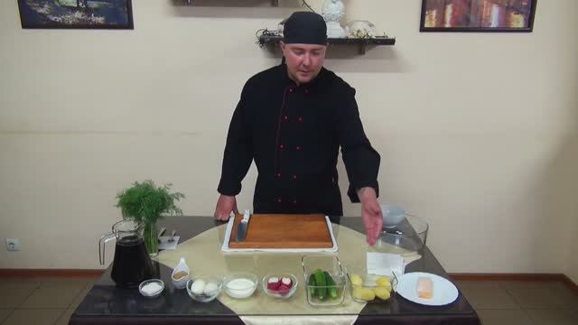 ОКРОШКА РЫБНАЯ - Okroshka fish