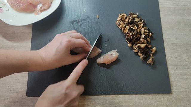 Готовлю ужин перед работой ЖУЛЬЕН ПО ПРОСТОМУ Бюджетный вариант