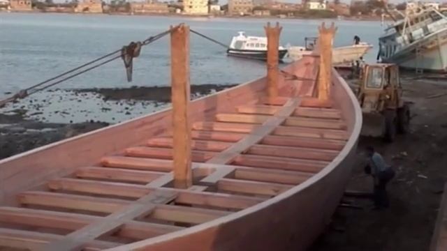 Древнеегипетский корабль: реконструкция судна из храма Хатшепсут и путешествие к земле Пунт