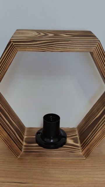 Светильник настольный WL11/1 Burnt в стиле лофт формы Соты