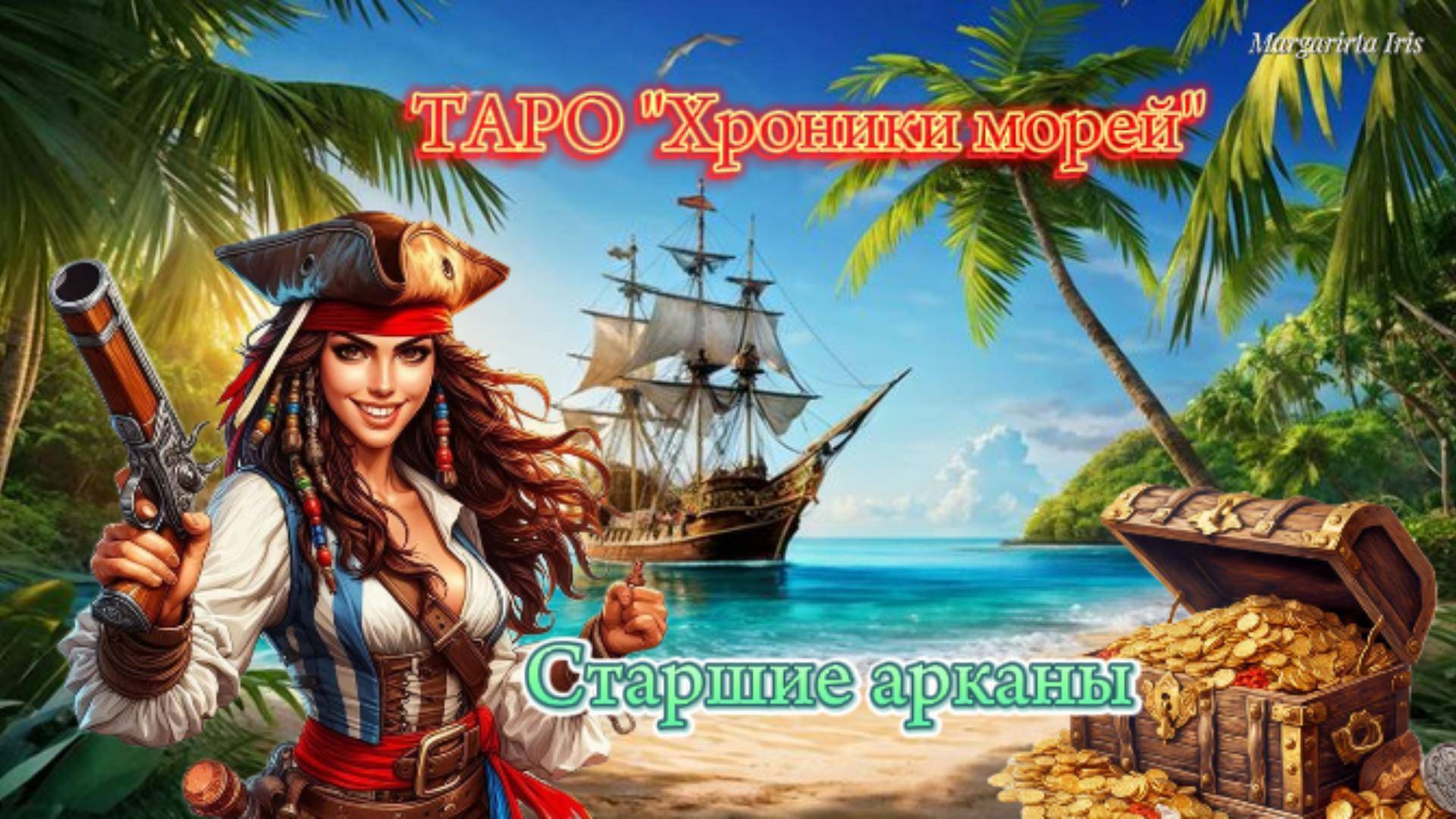 🐬⛵🏖️"ХРОНИКИ МОРЕЙ" Старшие арканы 🦜автор Маргарита Ирис