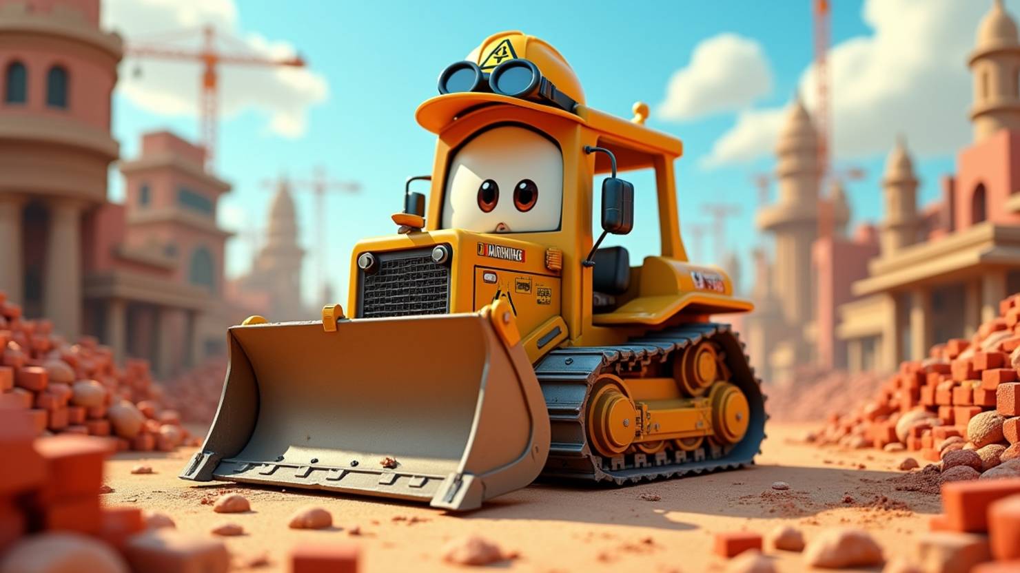 Детская песня | Детская песенка про Бульдозер | Детские песни | Песенка про Бульдозер для детей