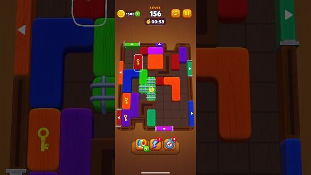 unblock jam puzzle уровень 156