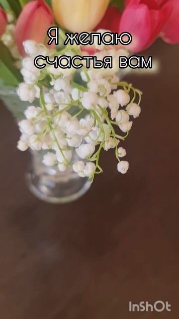 Я желаю счастья вам). Доброе утро и Хорошего Дня. Садовые букеты. Тюльпаны и Ландыши