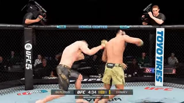 Хамзат Чимаев против Ду Плессис UFC