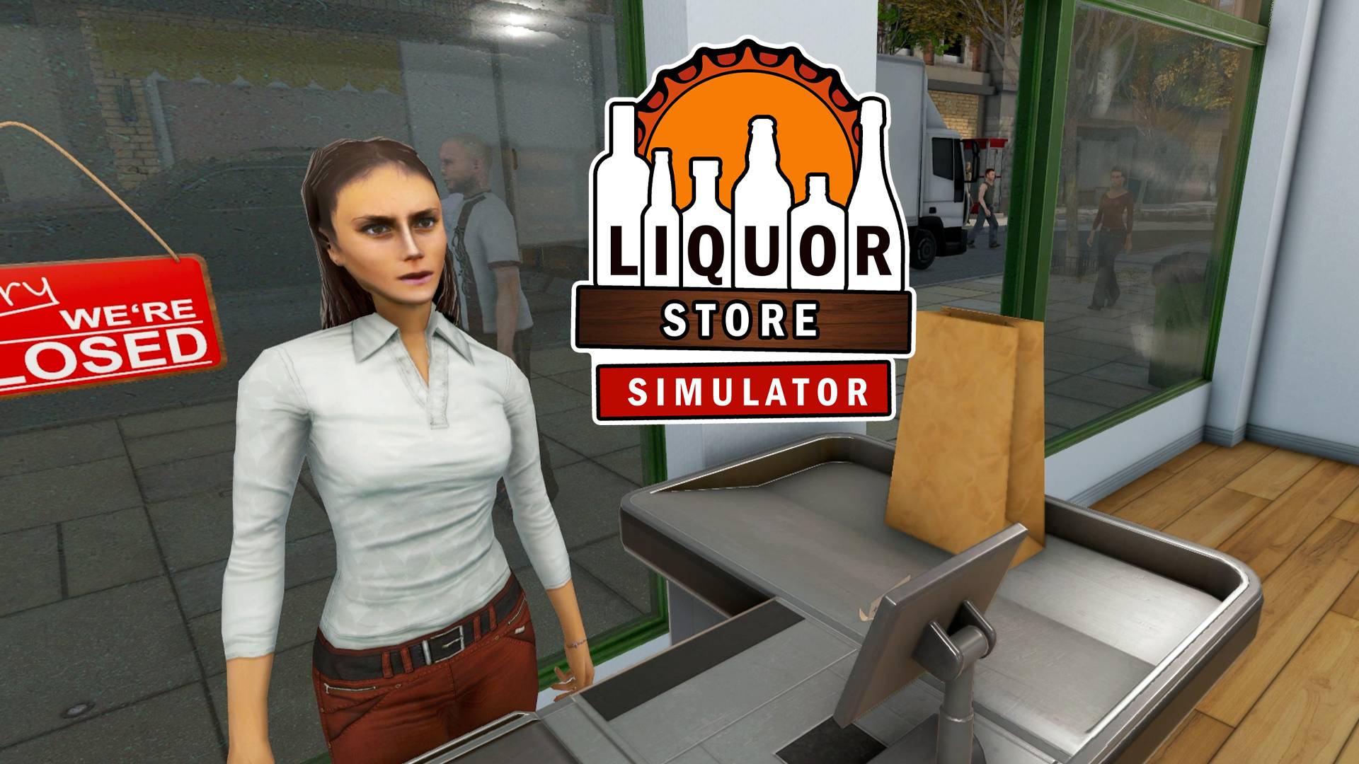 Обоятельная кассир! - Liquor Store Simulator | Серия 4 Прохождение
