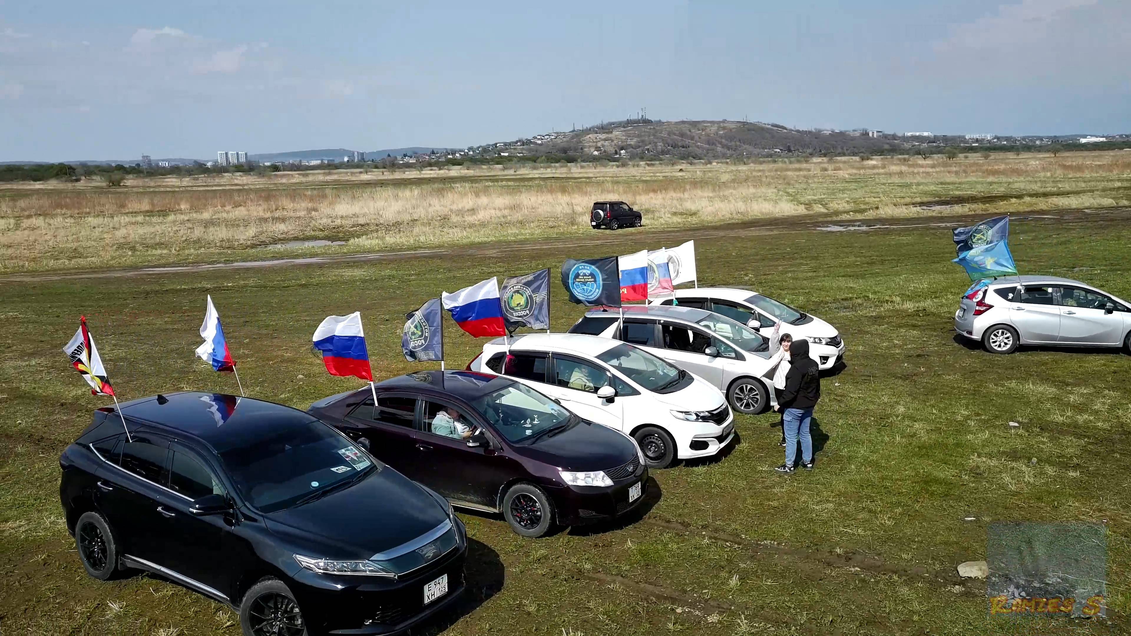 С 9 мая (80 лет) Авто Флэшмоб Уссурийска