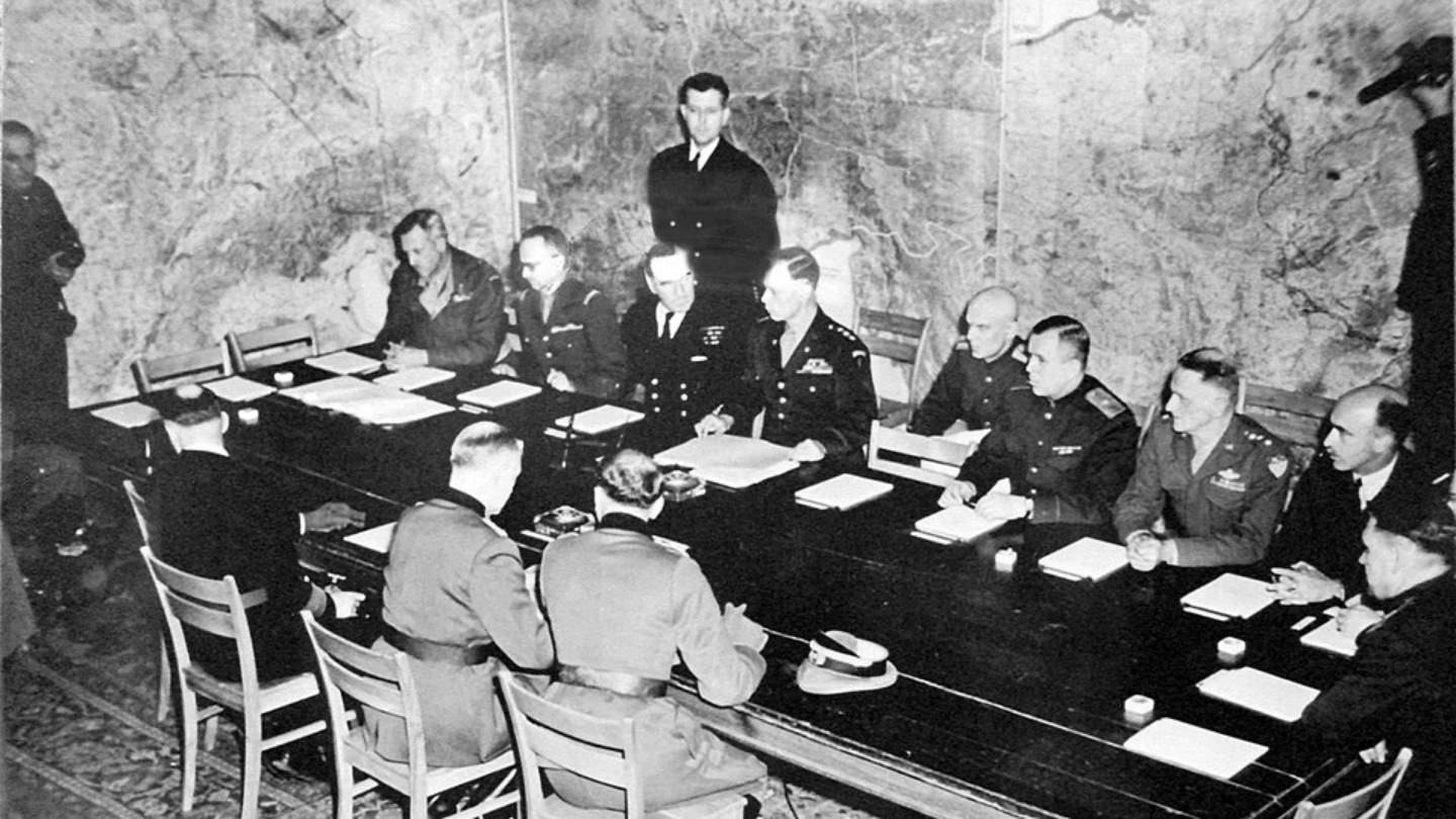 80-летие капитуляции нацистской Германии перед СССР, США, Великобританией. Историческая память