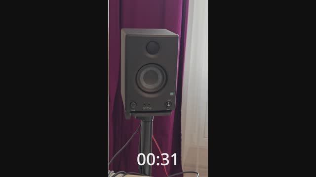 Presonus Eris E3.5. Исправление задержки при включении