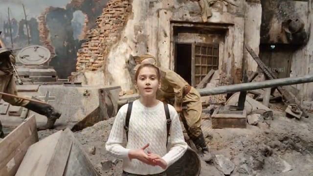 С Праздником Победы! Актриса -Алена Модина