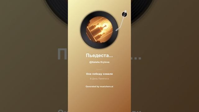 Пьедестал Победы. Часть 1 Наталья Крылова (1)