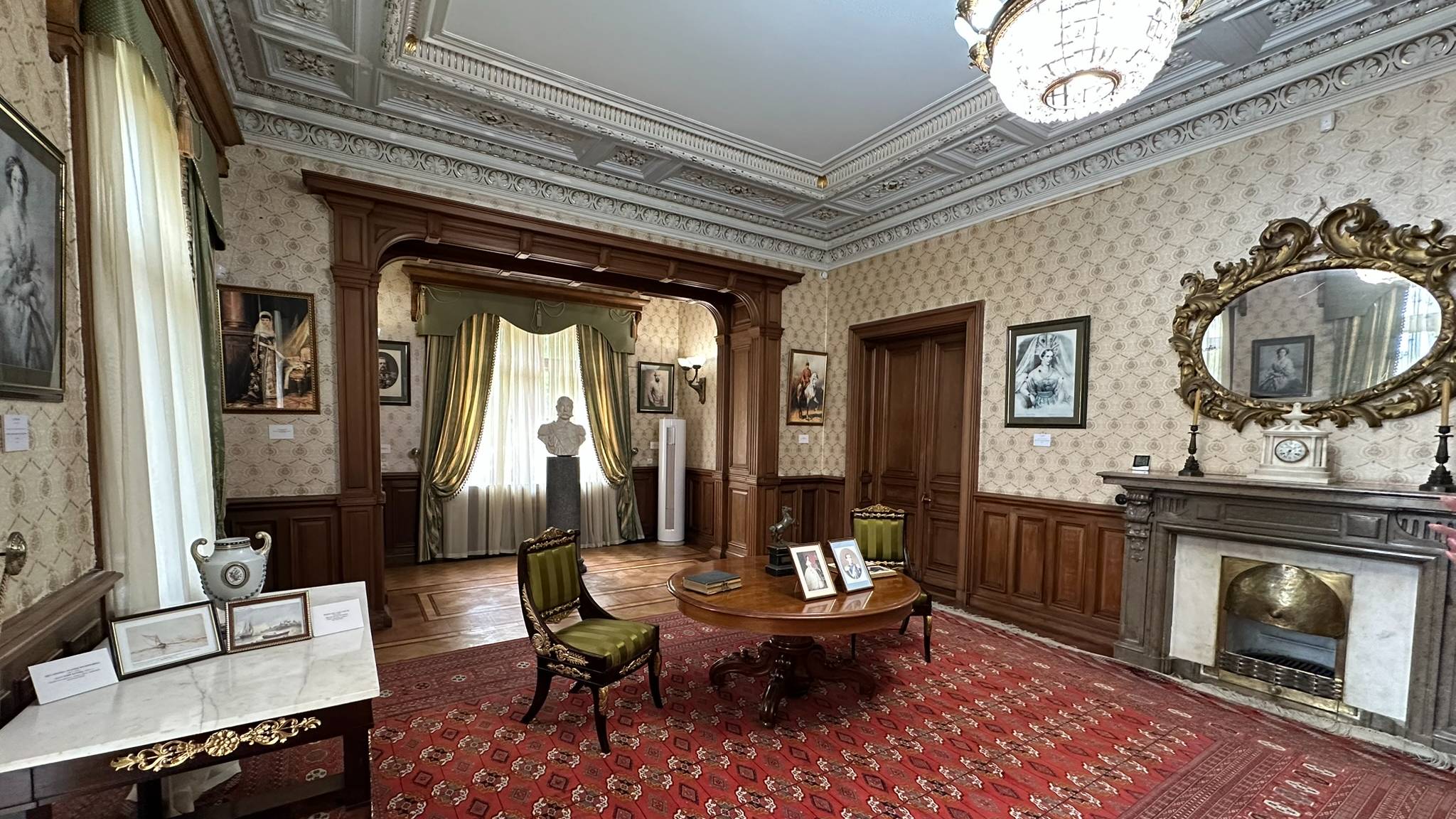 Массандровский дворец. Внутреннее убранство. Ялта, май 2025 г.