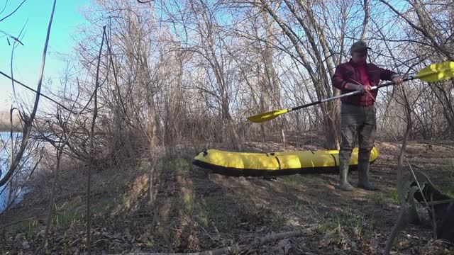 Сплав по реке на пакрафт журавль xl