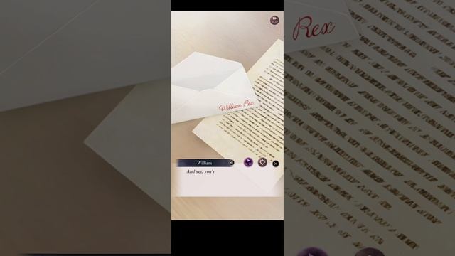 Ikemen Villains: William's 2nd Birthday 2025: Letter From Willaim