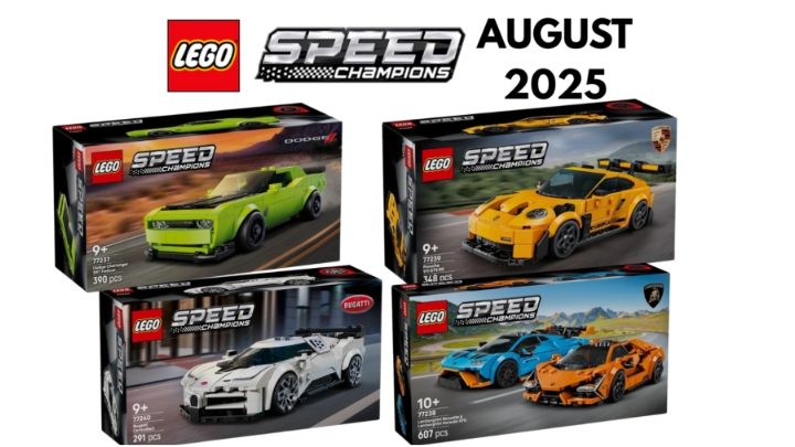 летние новинки лего спид чемпионс 2025