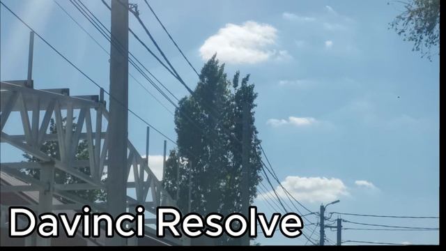 Stabilisation example Premiere vs Davinci