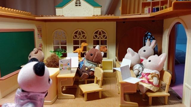 Sylvanian families спецвыпуск-"Мой класс на русском"