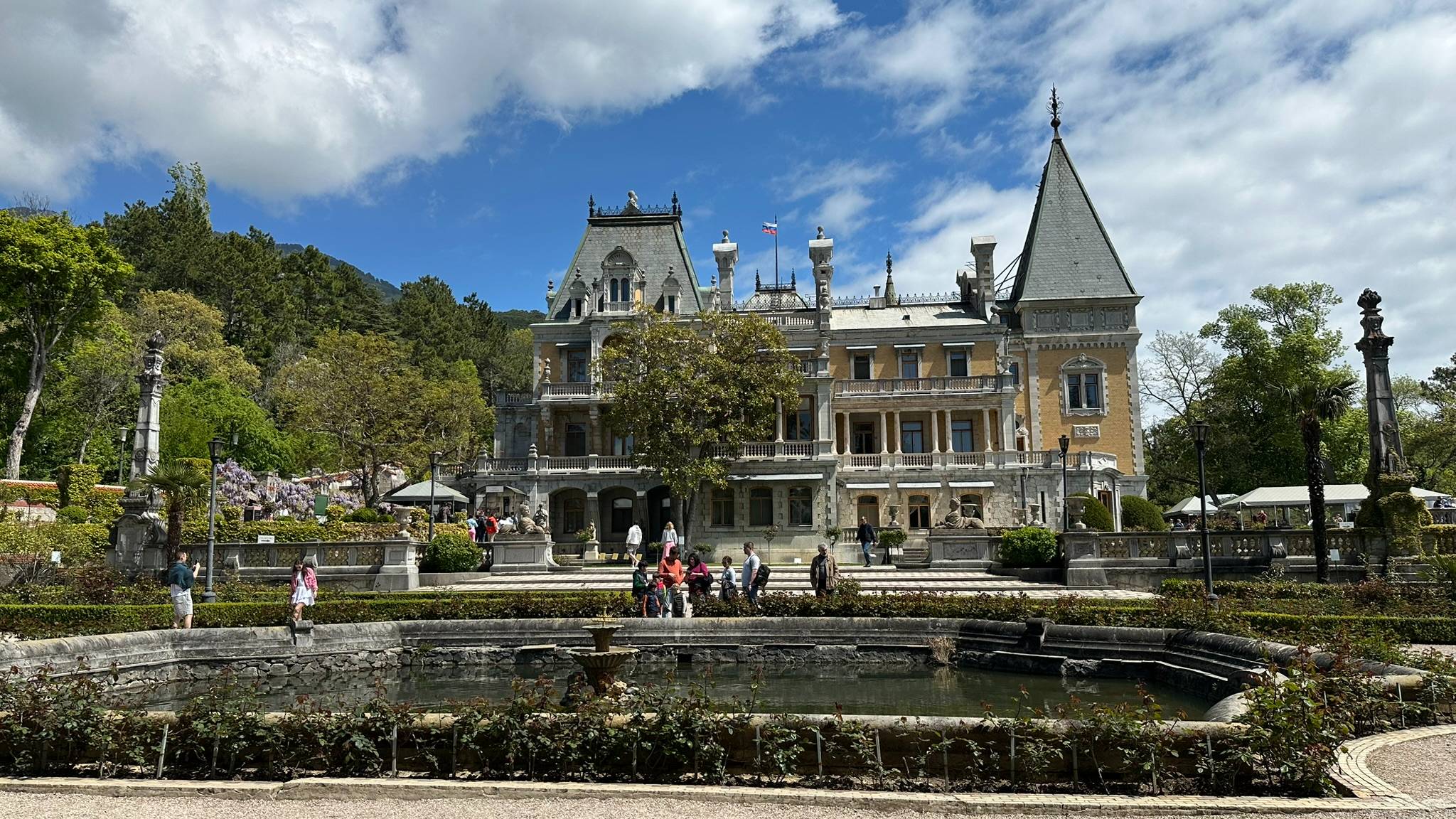 Массандровский дворец. Ялта, май 2025 г.