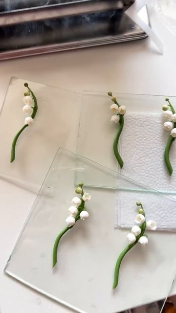 Создание ландышей из полимерной глины