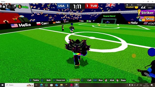 Roblox 1 серия Футбол