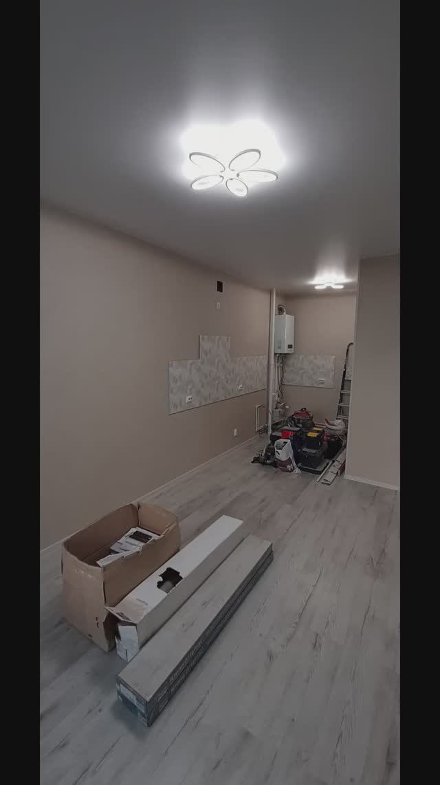 Завершенный ремонт кухни. Ремонт. Калининград.