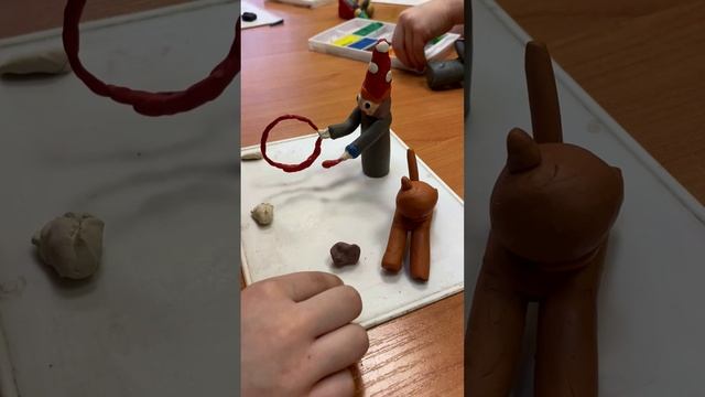 Цирк из пластилина
