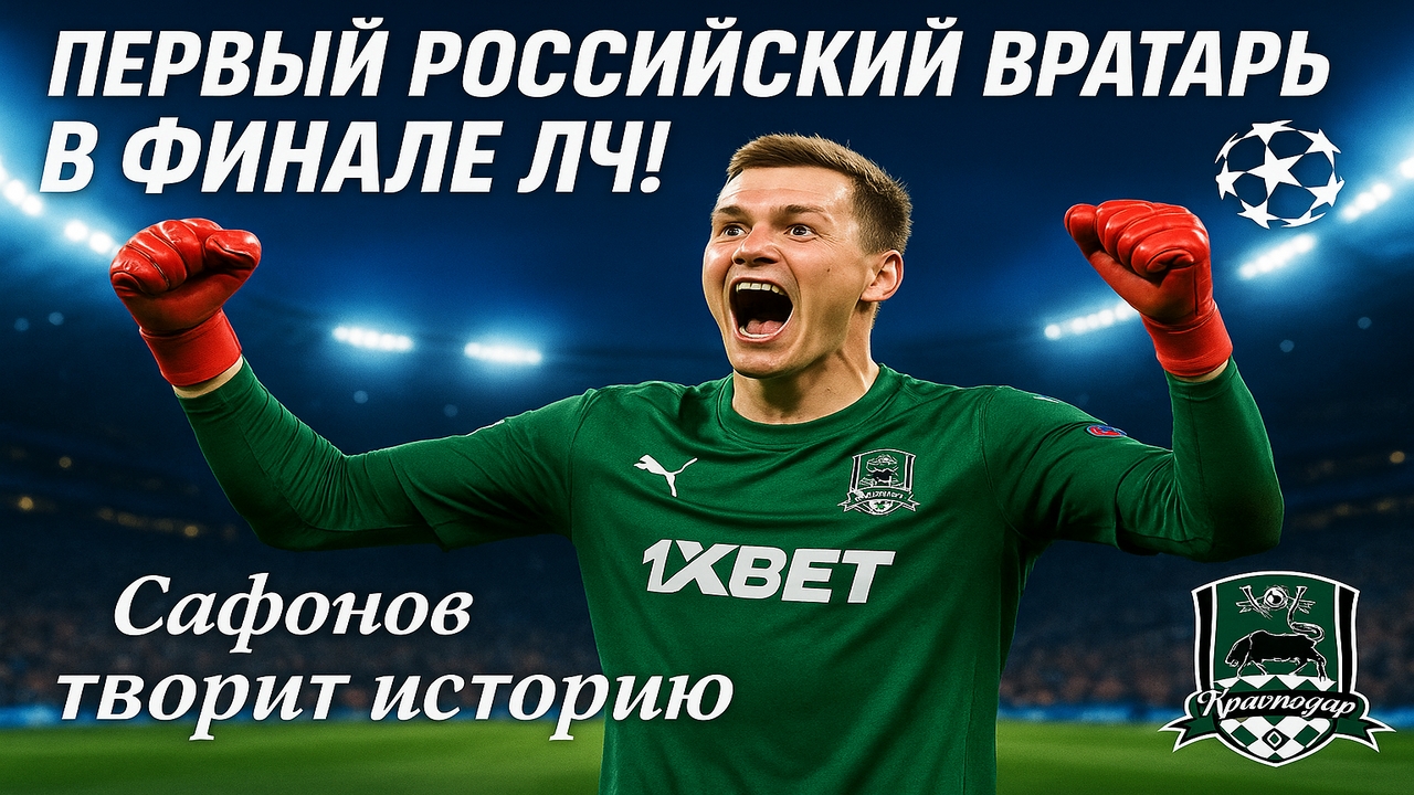 Сафонов в финале ЛЧ?! Такого в России не было!