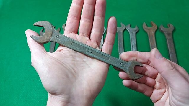 Гаечные ключи СССР. Часть 10. Рожковые двусторонние.