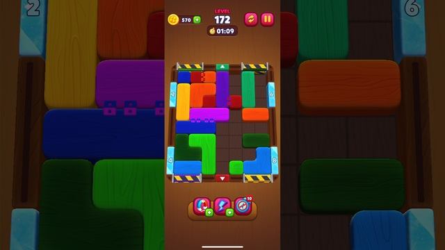 unblock jam puzzle уровень 172