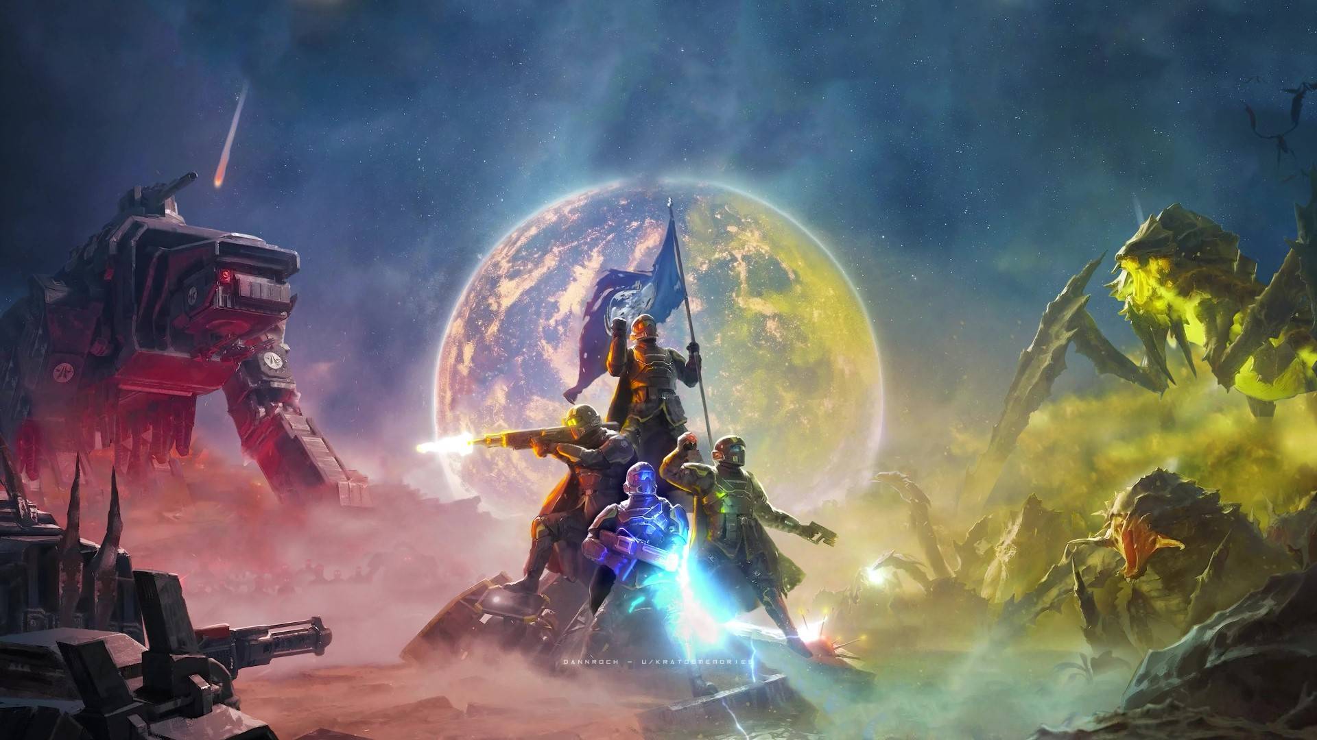 HELLDIVERS 2  - сплошное безумие