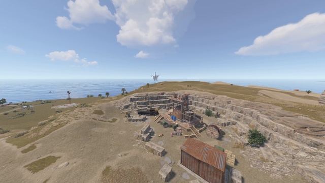 Маленький карьер Раст, Нефтевышка и ракетная шахта. Кабан бродит