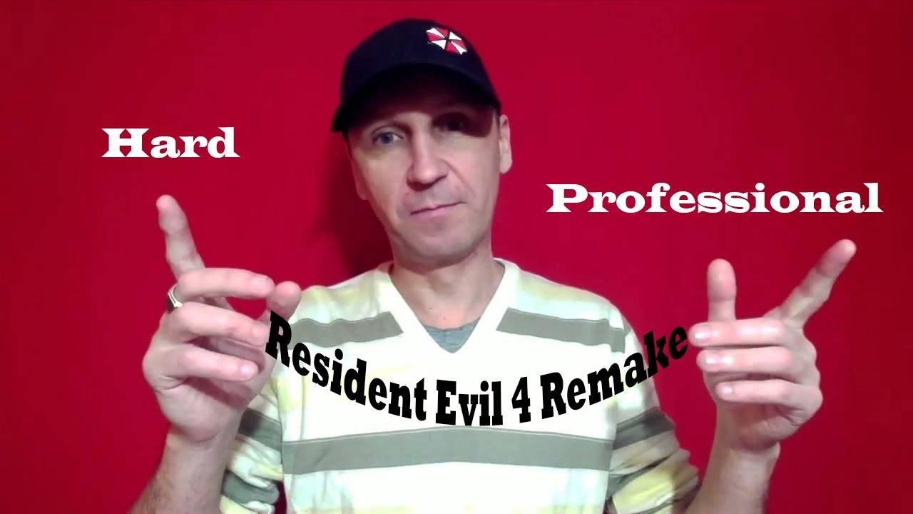 ЧТО СЛОЖНЕЕ ? Hard vs Professional Resident Evil 4 Remake