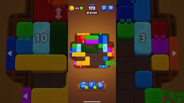 unblock jam puzzle уровень 173